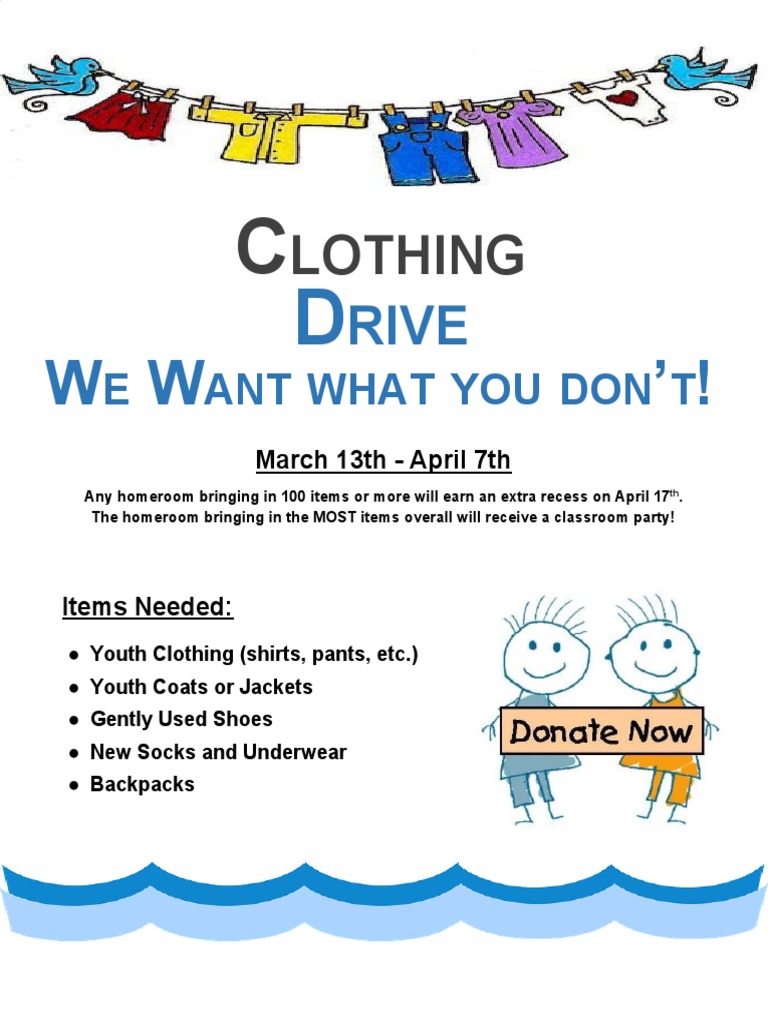 Clothing Drive | PDF