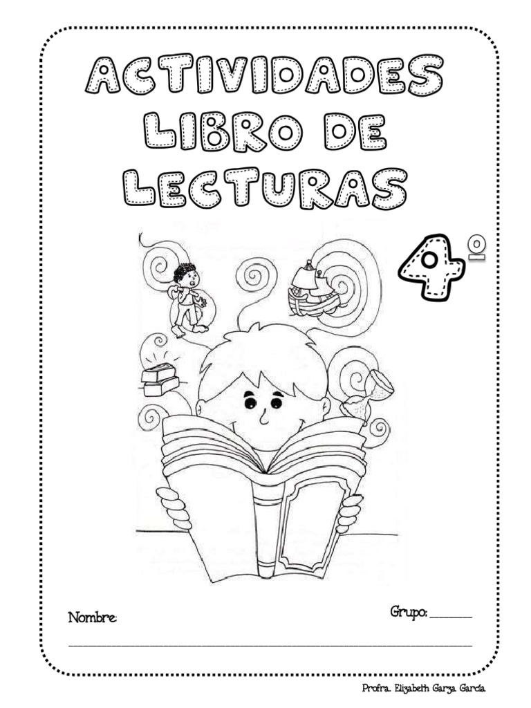 Actividades Libro de Lecturas 4º.pdf Versión 1 | PDF | Don Quijote