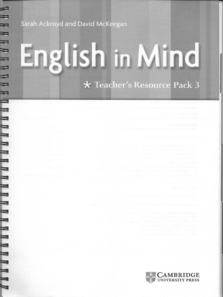 English in Mind 3 Teachers Resource Pack PDF | PDF
