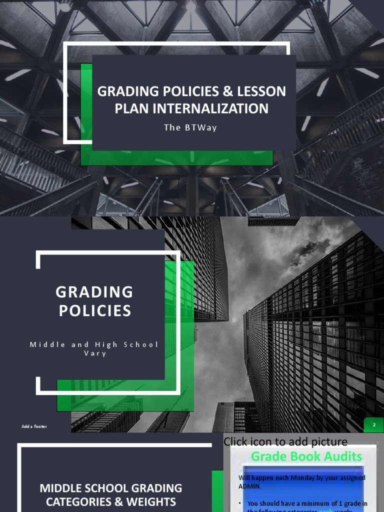 Grading Policies & Lesson Plan Internalization: The Btway | Download ...