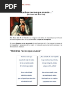 Hombres Necios | PDF | Poesía