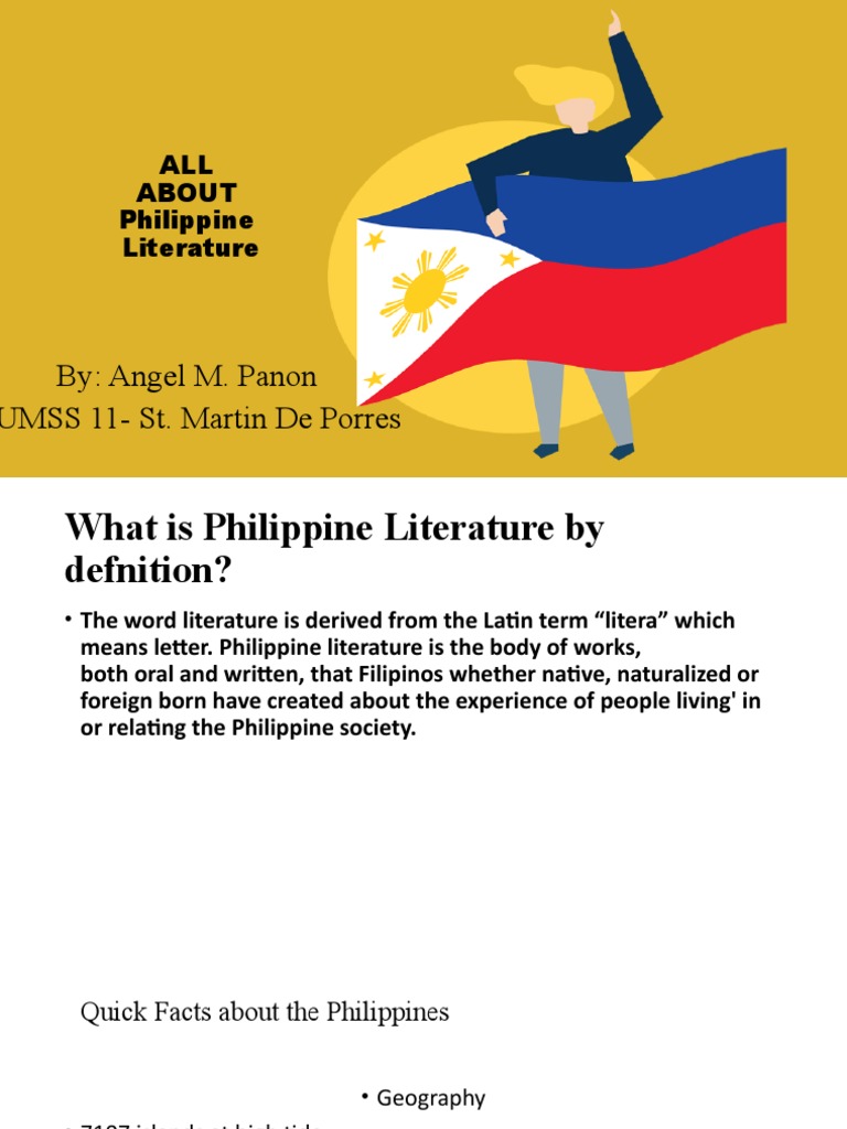 All About Philippine Literature | PDF | Philippines | Southeast Asia