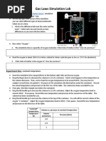 Gas Properties Virtual Lab Answer Key | PDF | Gases | Temperature