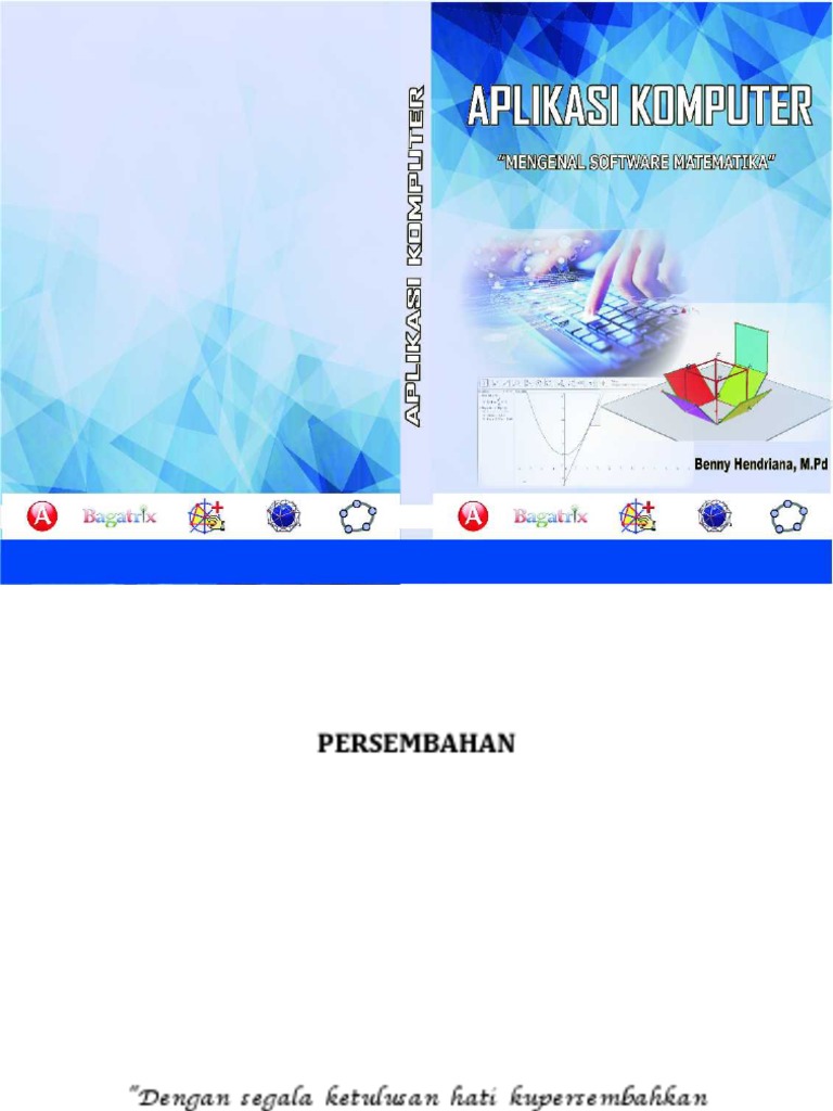 Buku Ajar Aplikasi Komputer Mengenal Software Matematika PDF | PDF