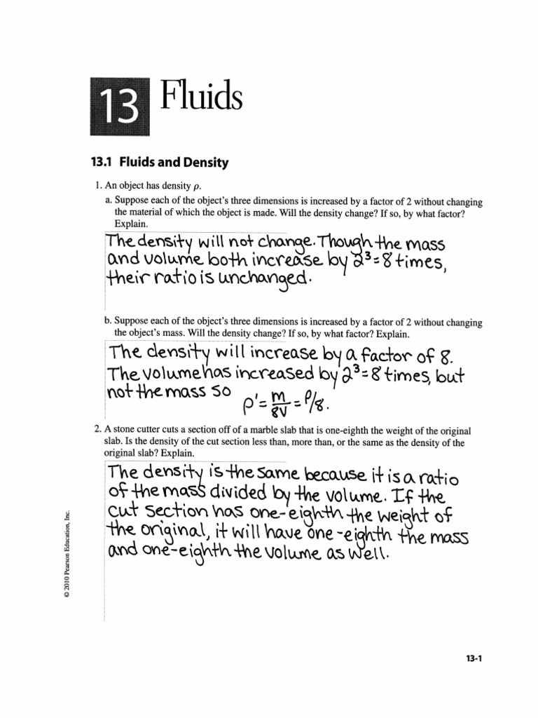 Chapter 13 Workbook Answers PDF | PDF