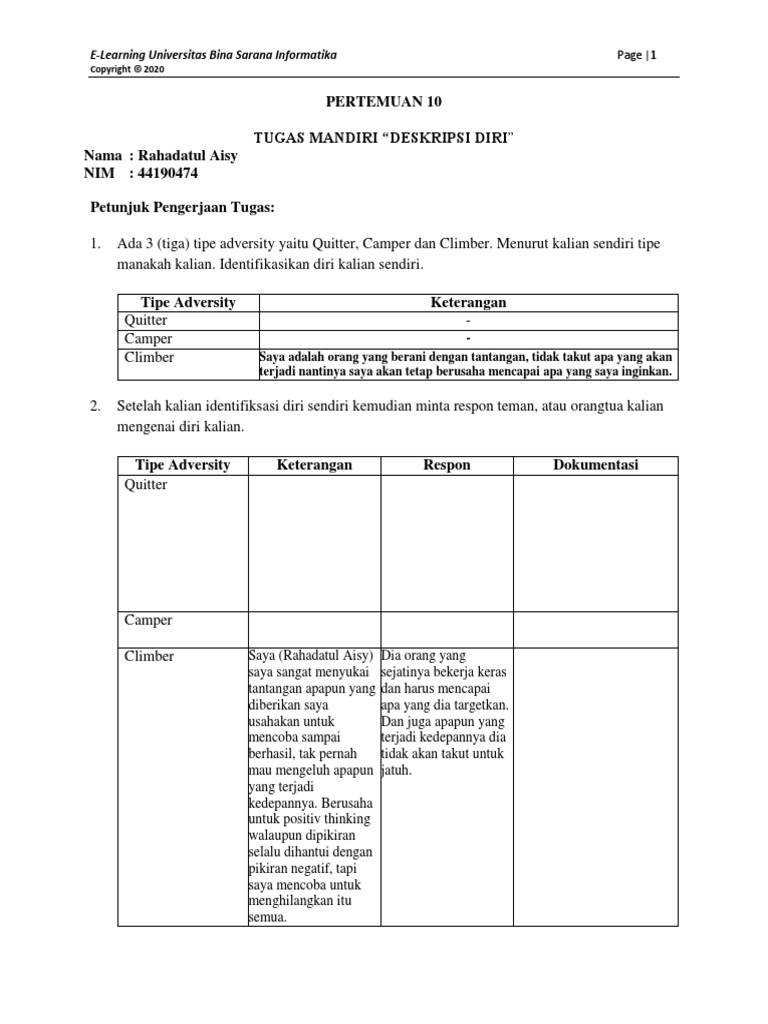 PERTEMUAN 10 - Rahadatul Aisy - 44190474 | PDF
