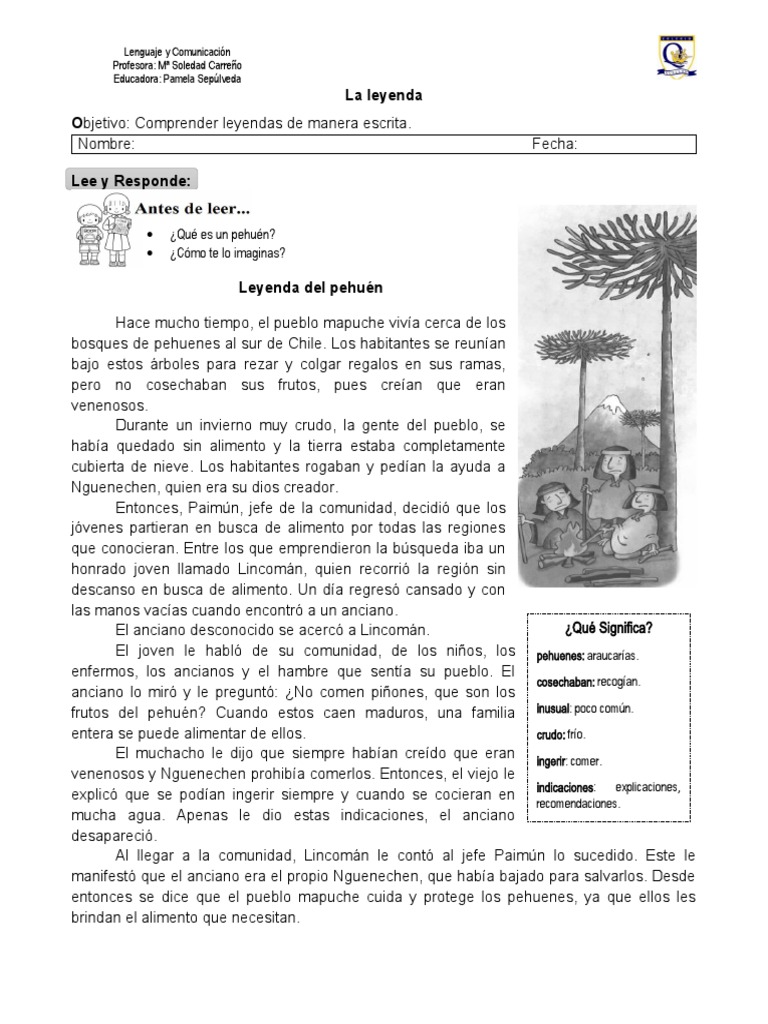 Guia Leyenda | PDF | Estudios de idiomas extranjeros