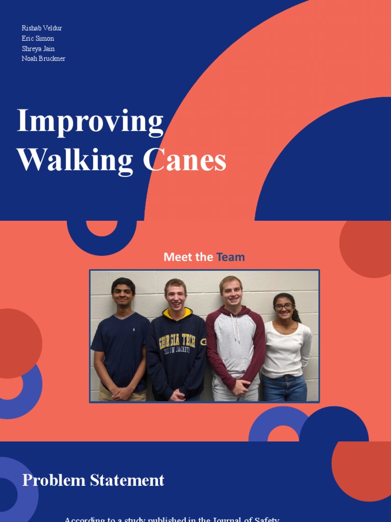 Enhancing Walking Cane Safety and Design | PDF | Angle | Force