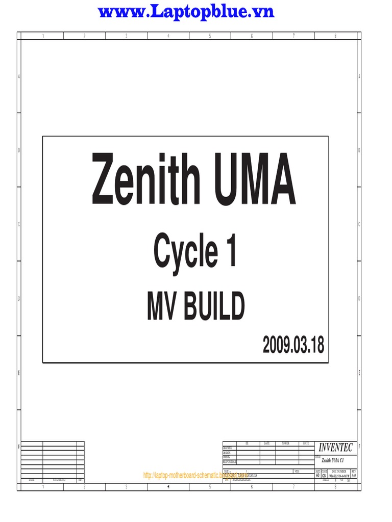 Zenith UMA: Cycle 1 | PDF