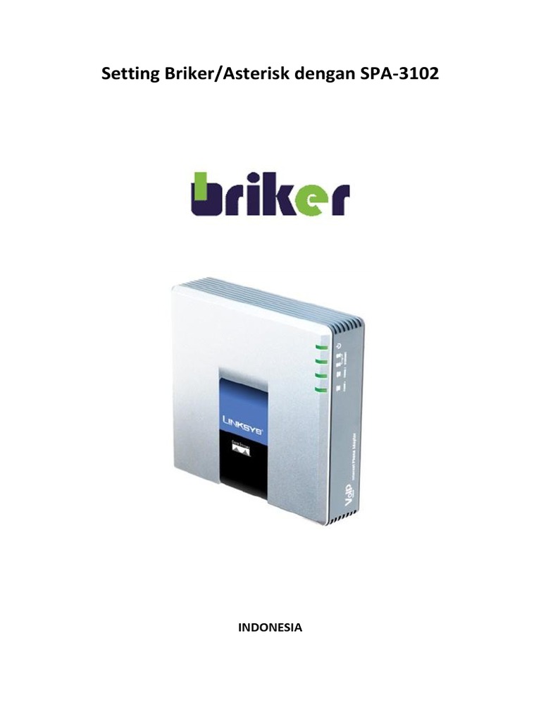 Konfigurasi Linksys SPA-3102 dan Asterisk | PDF