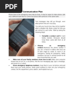 Disaster Preparedness Brochure | PDF | Emergency Management | Natural ...