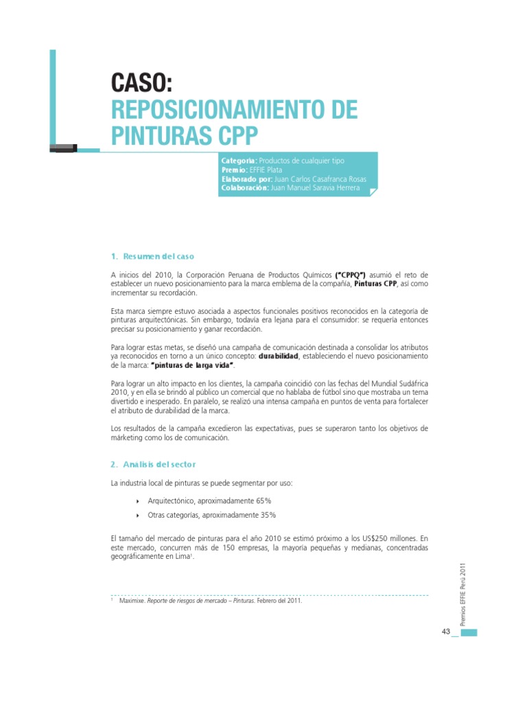 Pinturas CPP PDF | PDF | Pintar | Marca