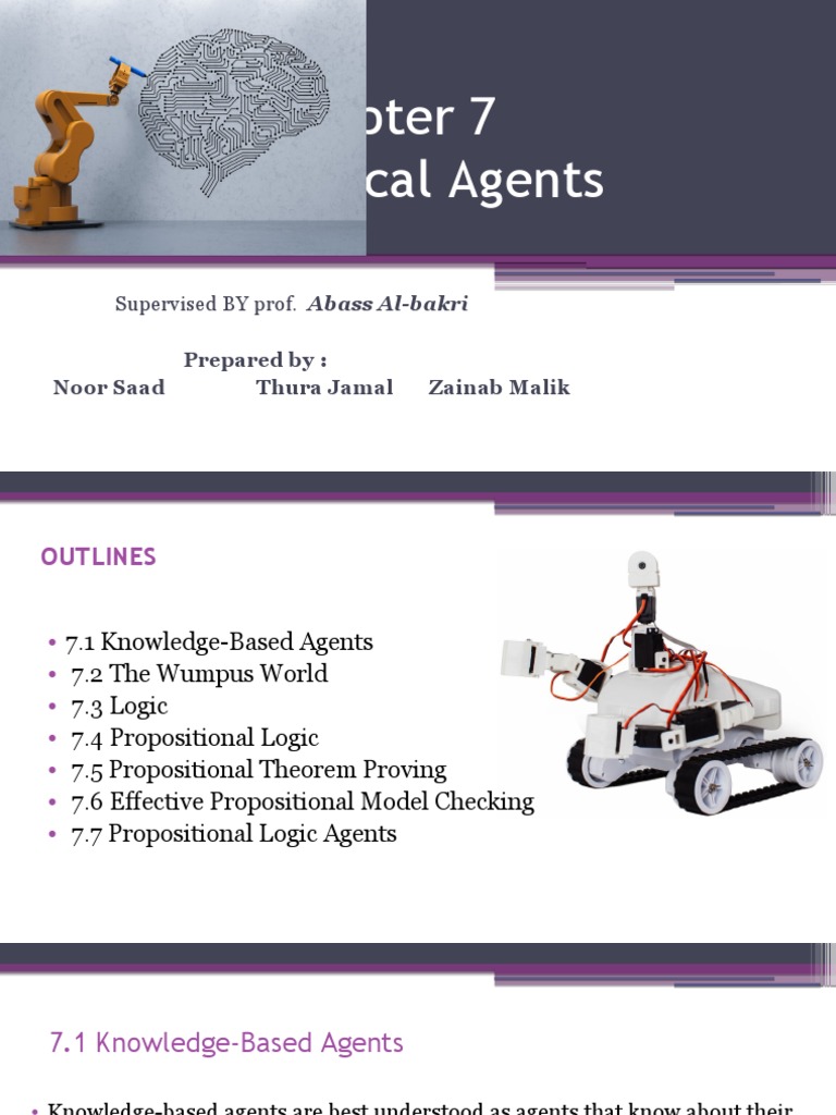 Logical Agents and Wumpus World Analysis | PDF | Logic | Logical ...