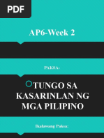 AP 6 - Quarter 2 Week 4 | PDF