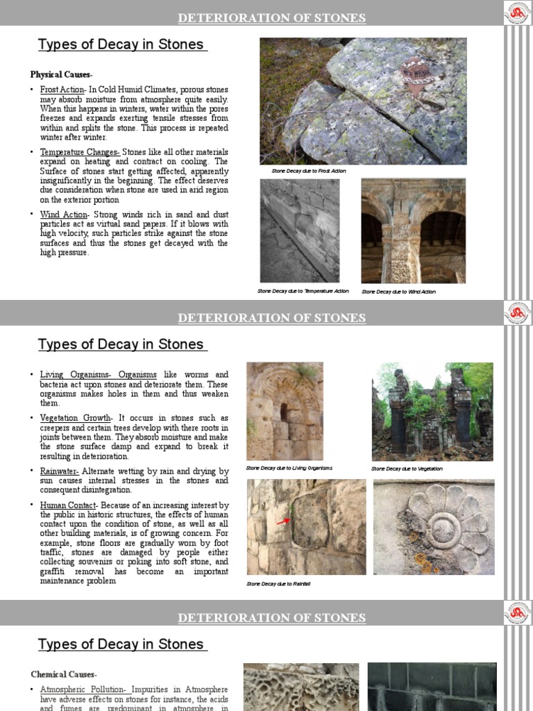 Decay in Stone | PDF | Weathering | Physical Geography