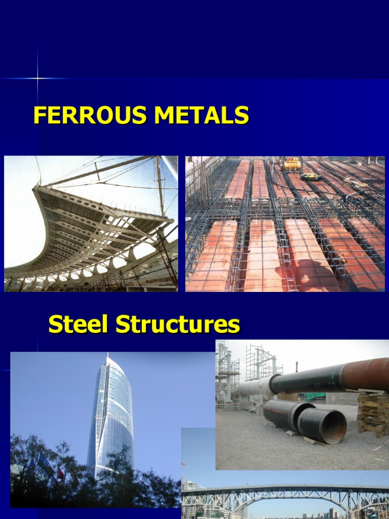 Ferrous Metals | PDF | Cast Iron | Steel
