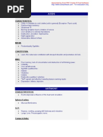 Case Taking Format | PDF | Homeopathy | Taste