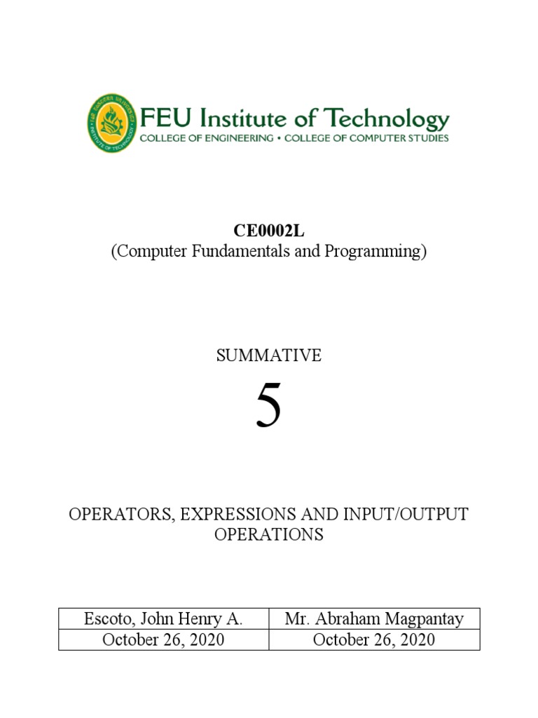 Technical Summative Assessment 5 | PDF | Computer Program | Programming