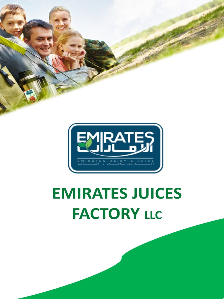Emirates Juices Factory | PDF | United Arab Emirates | Juice