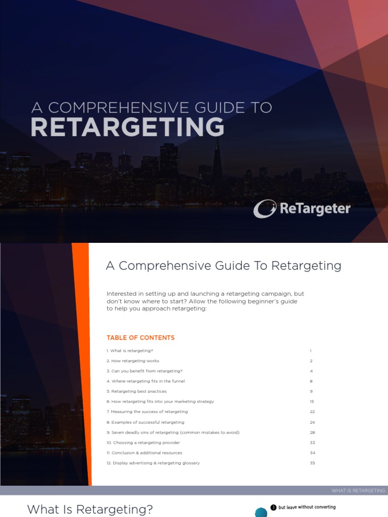 A Comprehensive Guide To: Retargeting | PDF