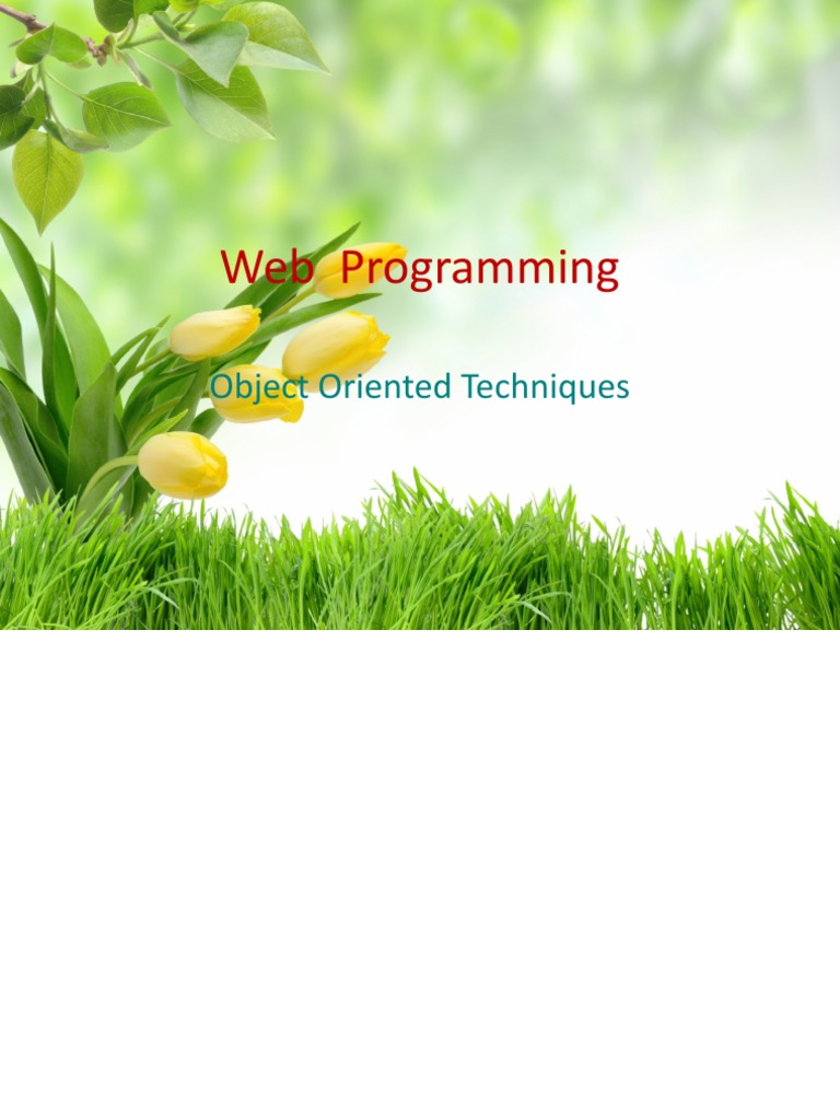 Web Programming | PDF