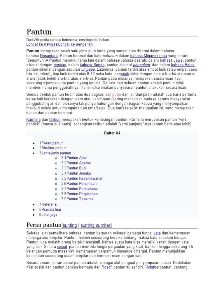 Pantun | PDF