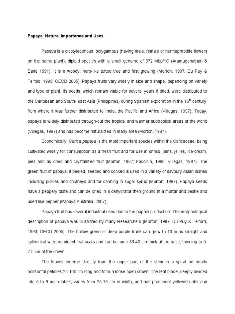 Nature, Importance and Uses | PDF