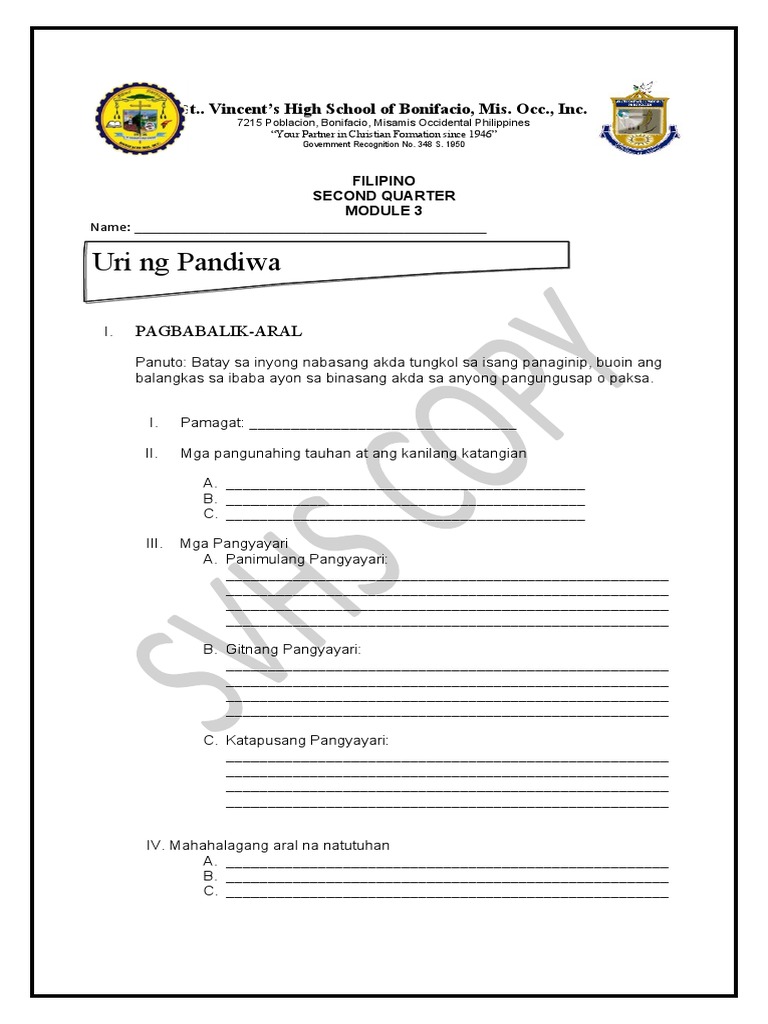 Filipino | PDF