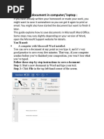 Uploading Supporting Documents Guide | PDF | Zip (File Format) | Image ...