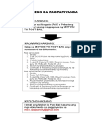 Affidavit of Witness - Tagalog - Sample | PDF