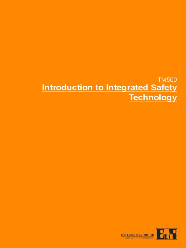 TM500TRE.00-ENG - Introduction To Integrated Safety - V4330 | PDF ...