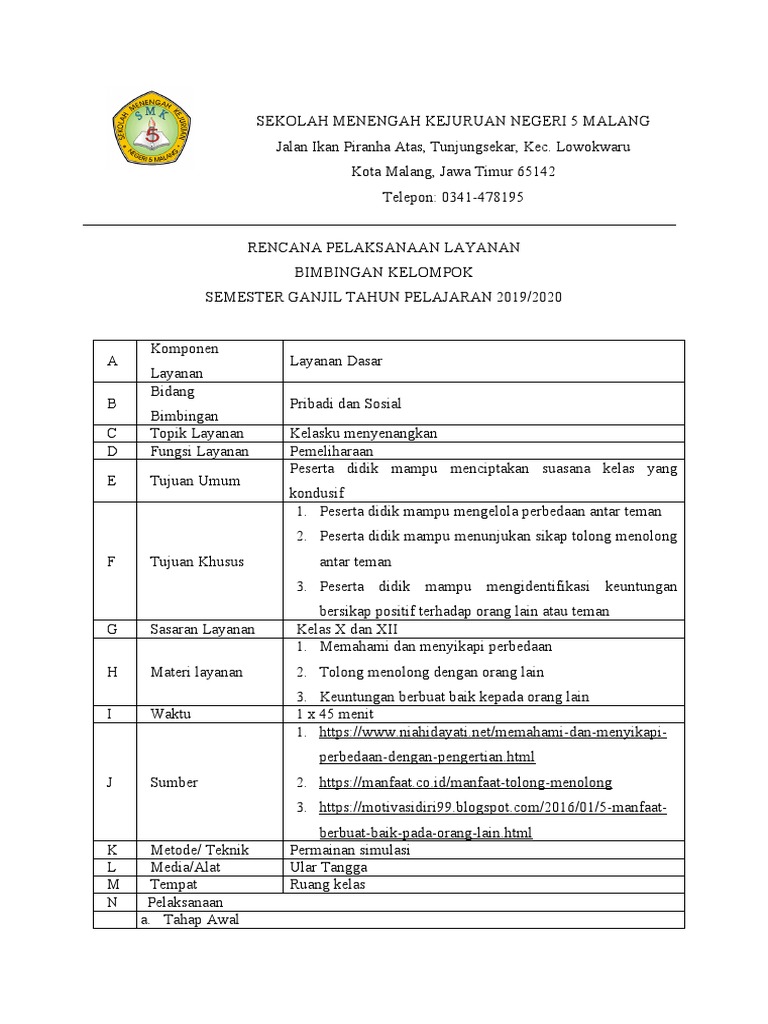 RPL Bimbingan Kelompok | PDF