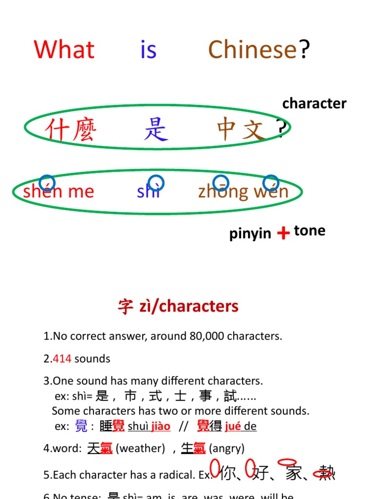 Understanding Chinese Characters and Sounds | PDF