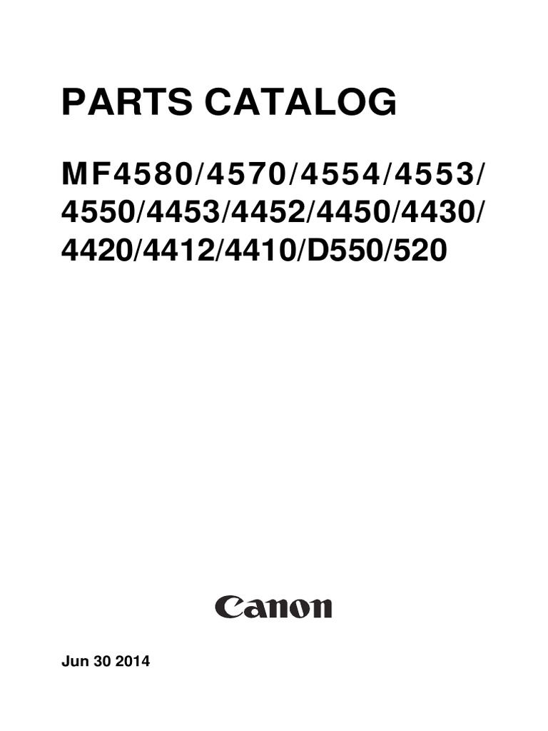 mf4500 4400-pc PDF | PDF | Joining | Screw