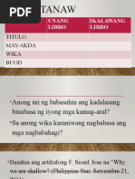 Iskaning at Iskiming | PDF