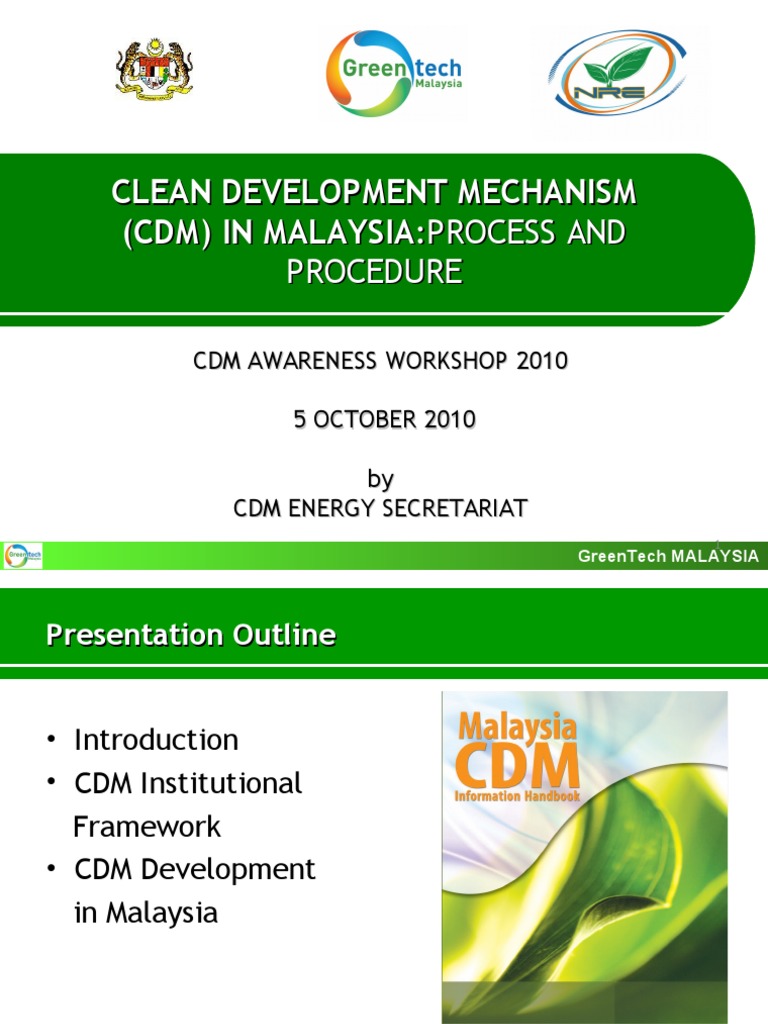 Clean Development Mechanism (CDM) in Malaysia | PDF | Clean Development ...