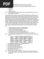 Ms Access Practical Questions | PDF | Databases | Information Retrieval