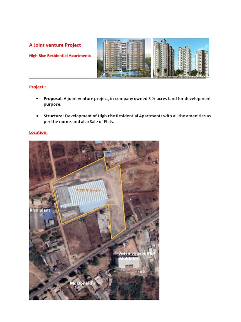 Narapally High Rise Residential Apartments - Project Details | PDF ...