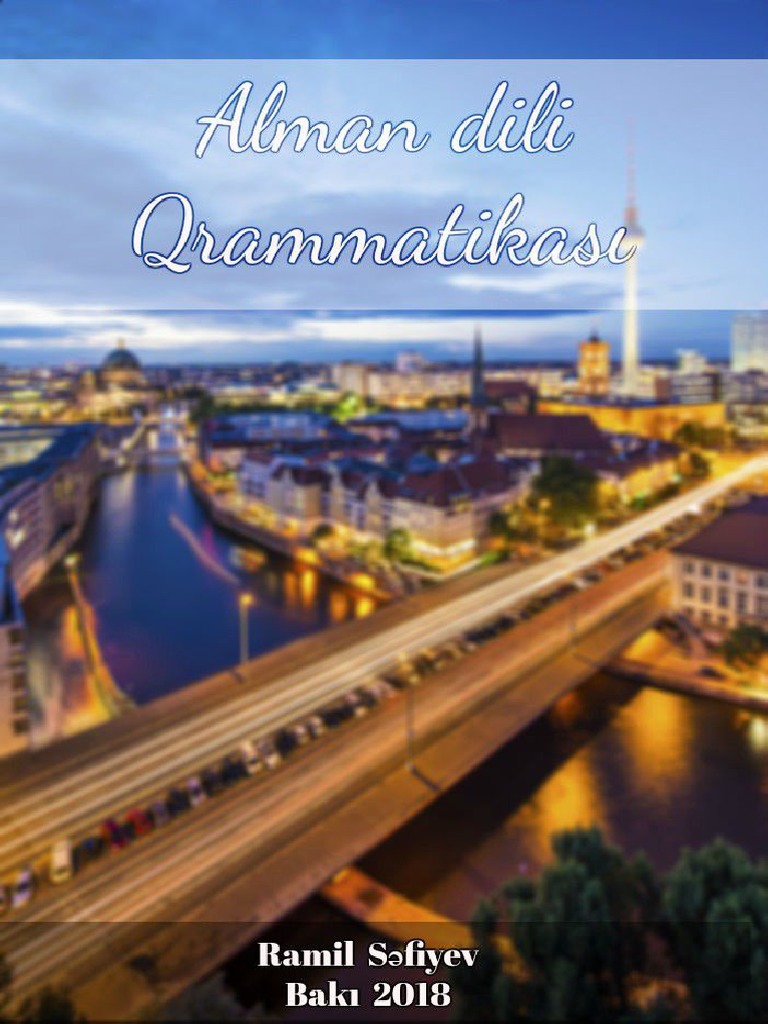 Alman Dili Qrammatikası PDF | PDF