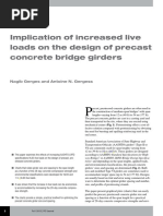 Precast Prestressed Concrete Girder Bridge - Design Example | PDF ...