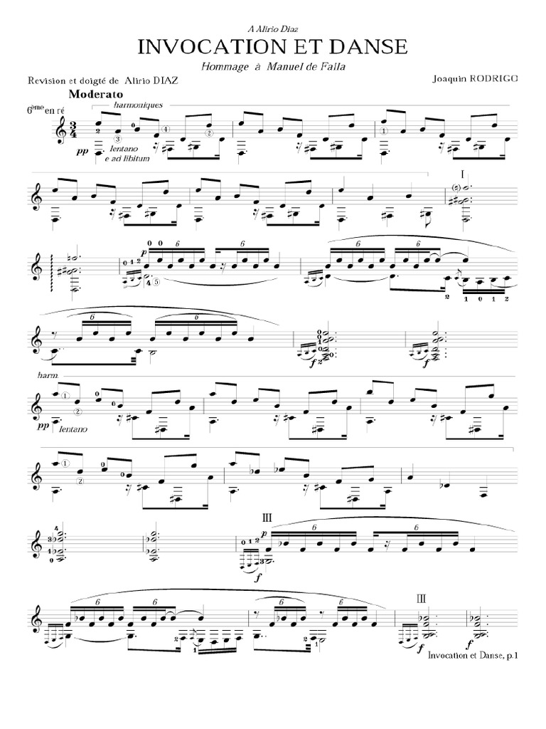 Invocation Et Danse | PDF