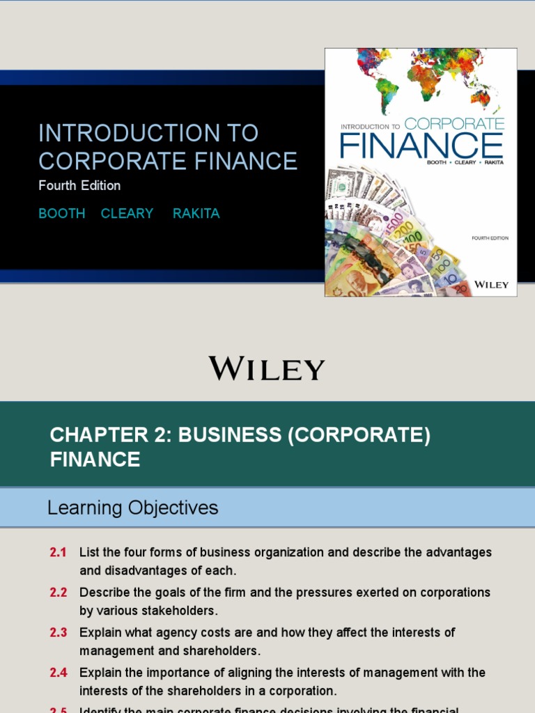 Introduction To Corporate Finance: Fourth Edition | PDF
