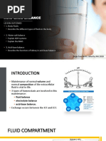 ECF and ICF: Fluid Balance Overview | PDF | Homeostasis | Buffer Solution