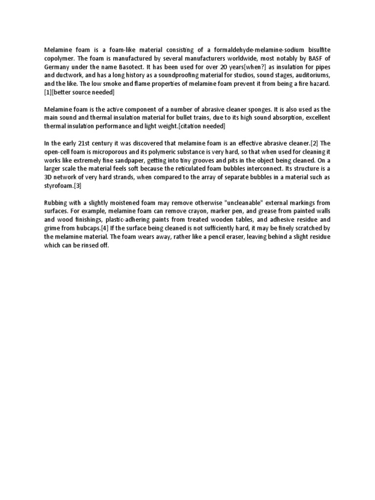 Magic Eraser Essay Draft | PDF