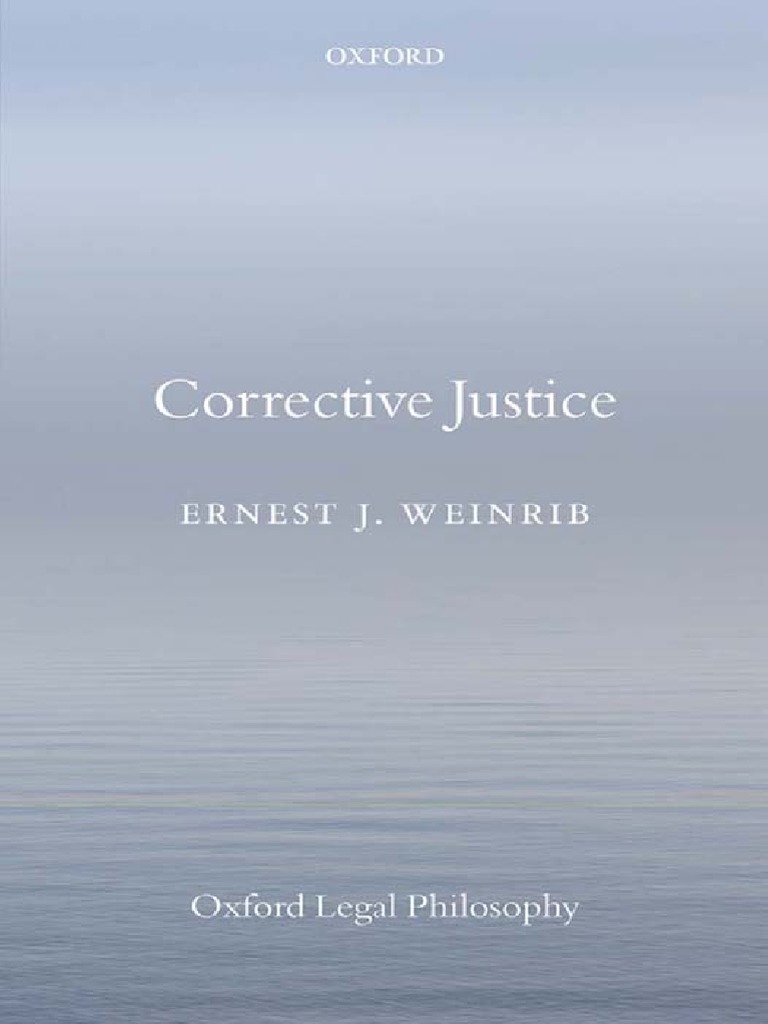 Corrective Justice (PDFDrive) | PDF | Immanuel Kant | Jurisprudence