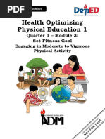 PE 9 Quarter 1 Module 1 FINAL | PDF | Physical Fitness | Heart Rate