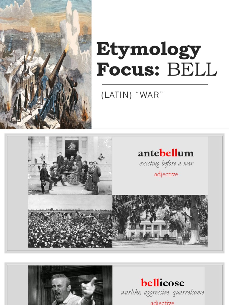 Etymology Study - Bell | PDF