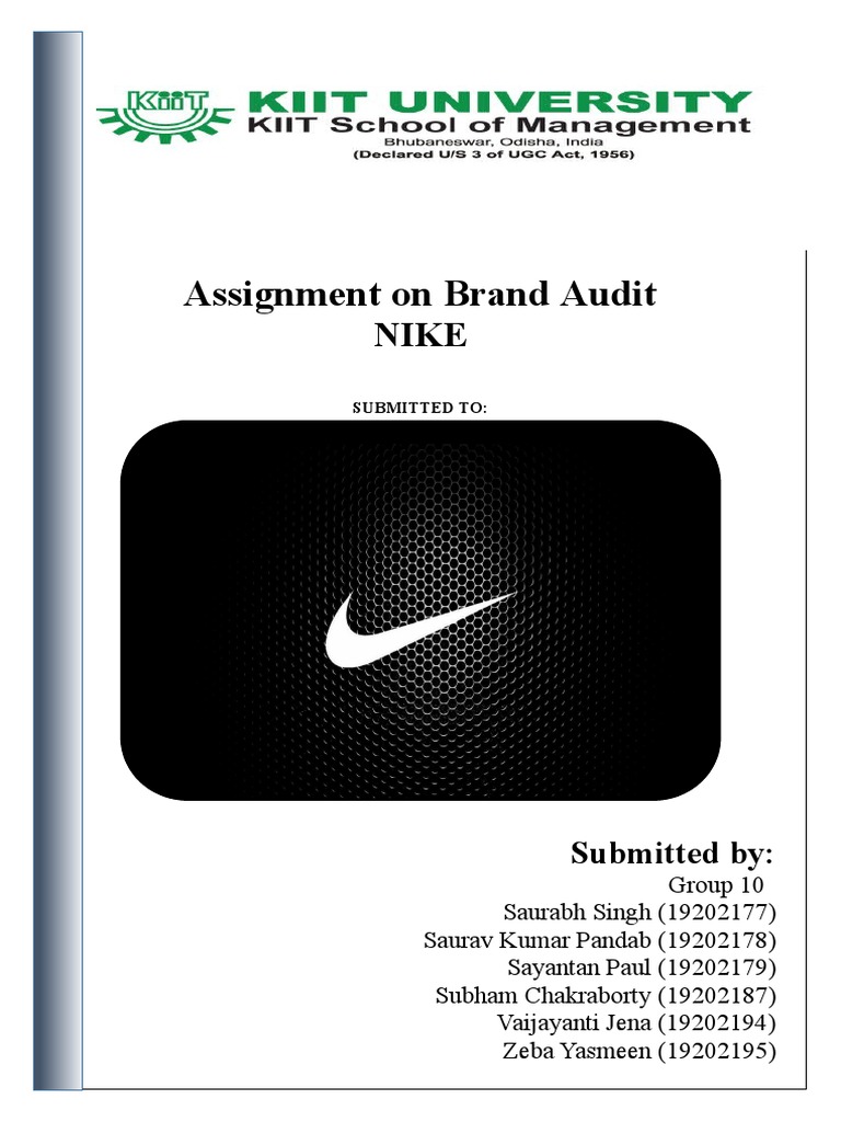 A Comprehensive Brand Audit of Nike: Analyzing the Sportswear Giant's ...