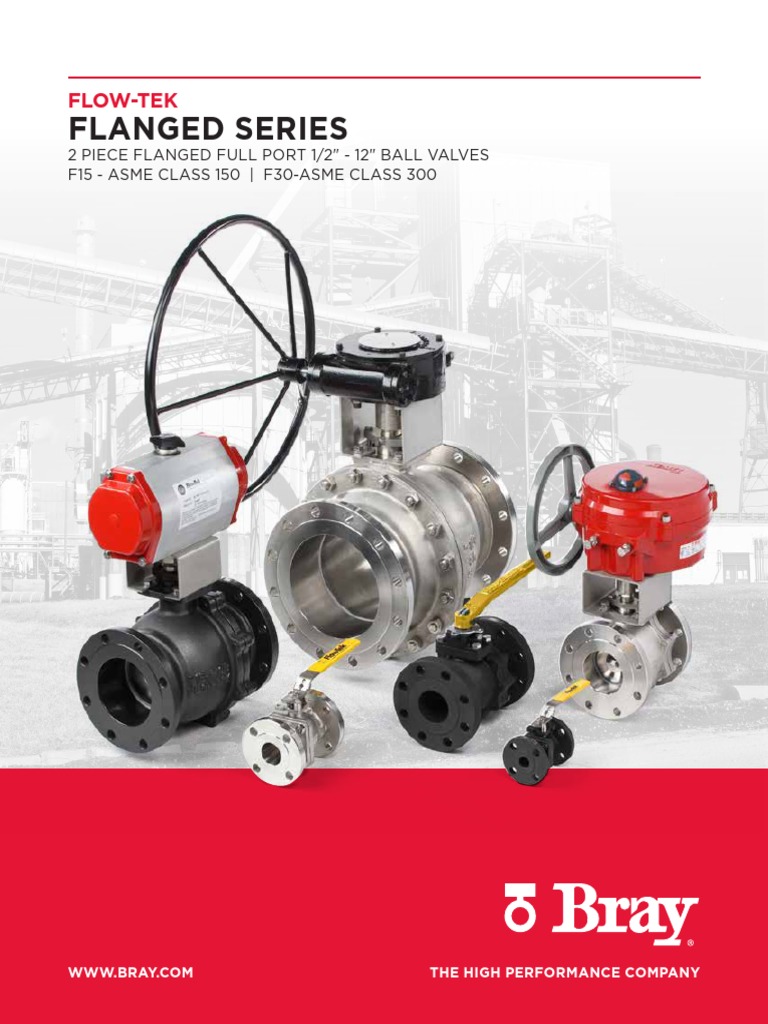Flanged Series: Flow-Tek | PDF | Valve | Washer (Hardware)