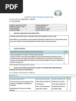 Grade 9 Technology Lesson Plans | PDF